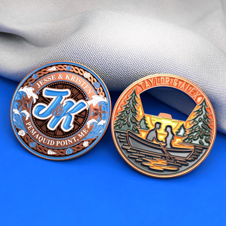 The Lasting Charm of Custom Wedding Coins – Lapel Pins Plus